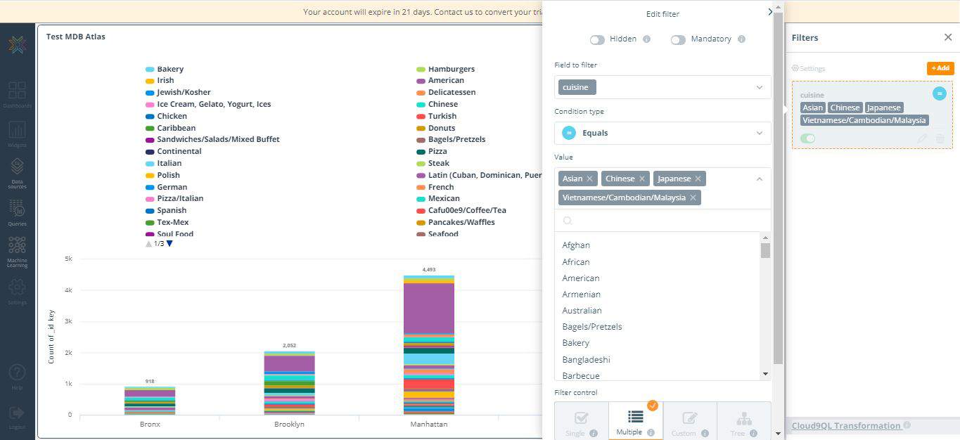 Native Analytics On Mongodb Atlas With Knowi Tutorial