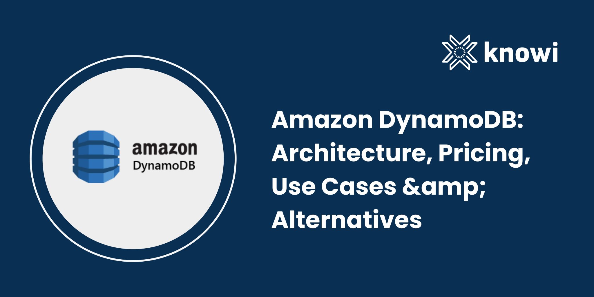 Amazon DynamoDB Complete Guide 2025: Architecture, Pricing, Use Cases & Alternatives